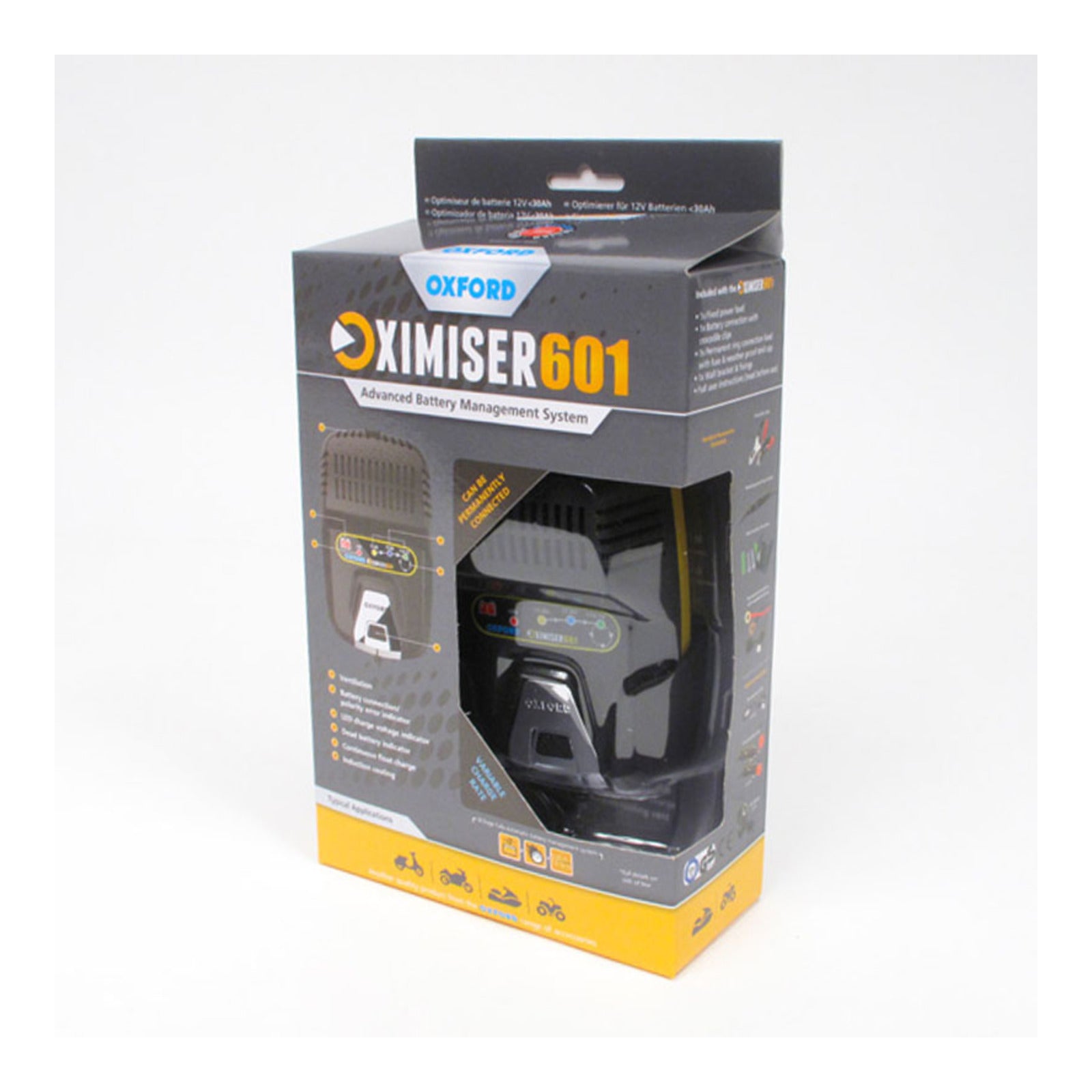 Oxford Oximiser 601 Battery Management System Charger – Oxford Australia