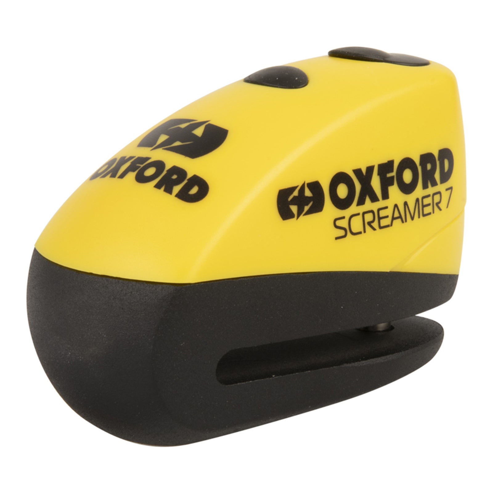 Oxford Screamer 100db Alarm Disc Lock - Yelow / Black – Oxford Australia