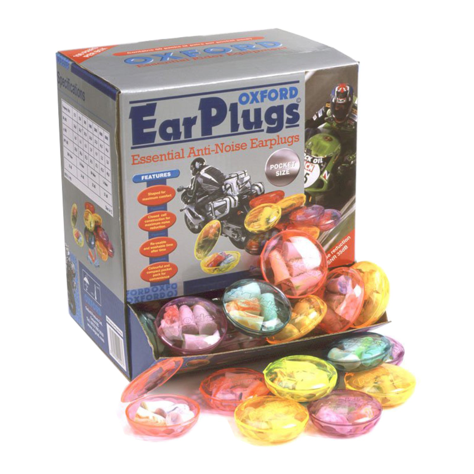 Oxford Moldex Ear Plugs (Box 100 Packs) (2 pairs each pack) – Oxford ...